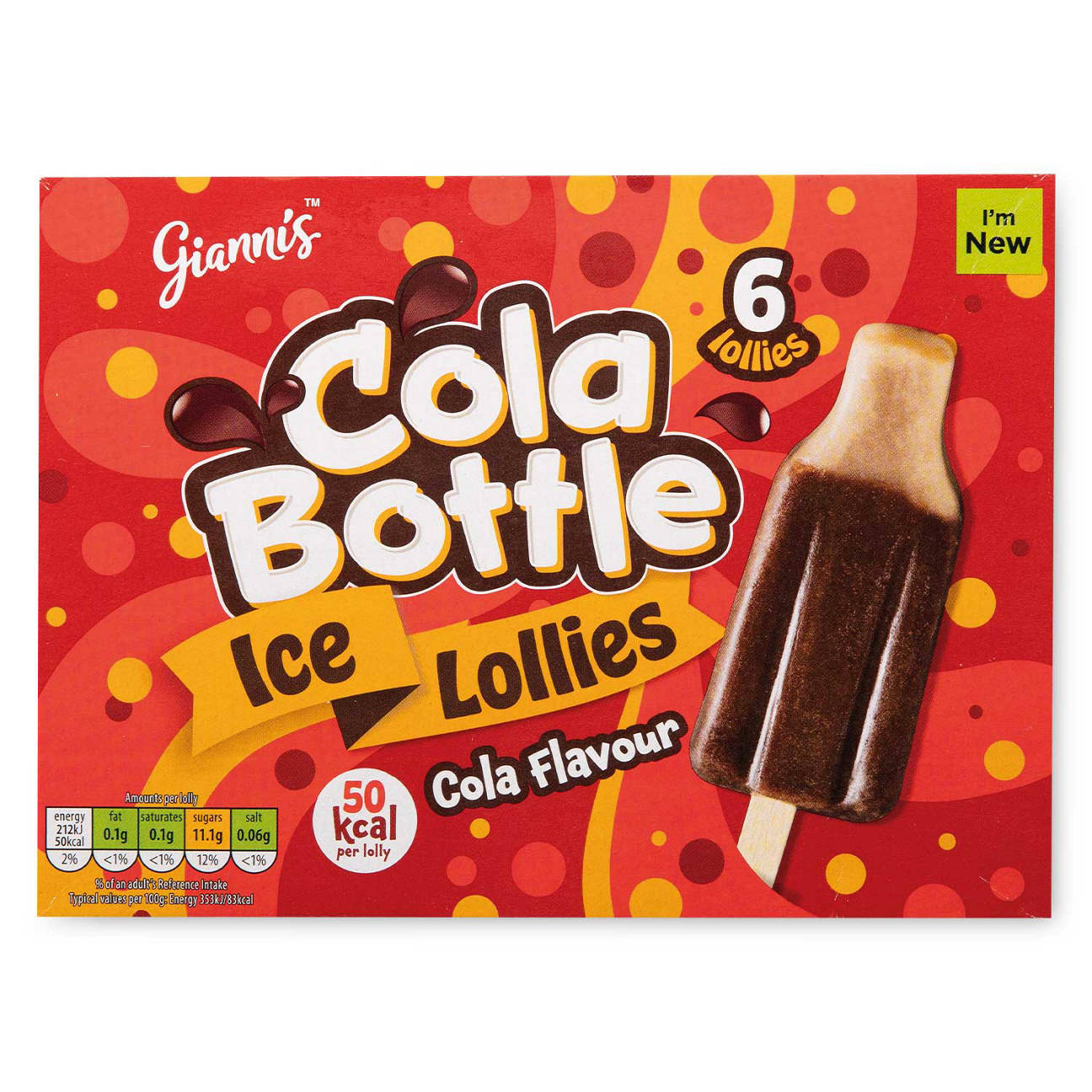 Cola Bottle Ice Lollies 6 Pack | ALDI UK